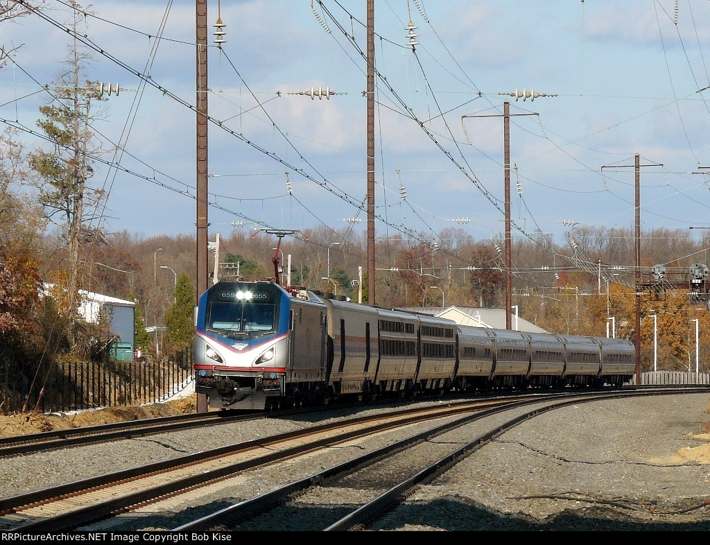 The Silver Star, Train 91, at 1:32 p.m.